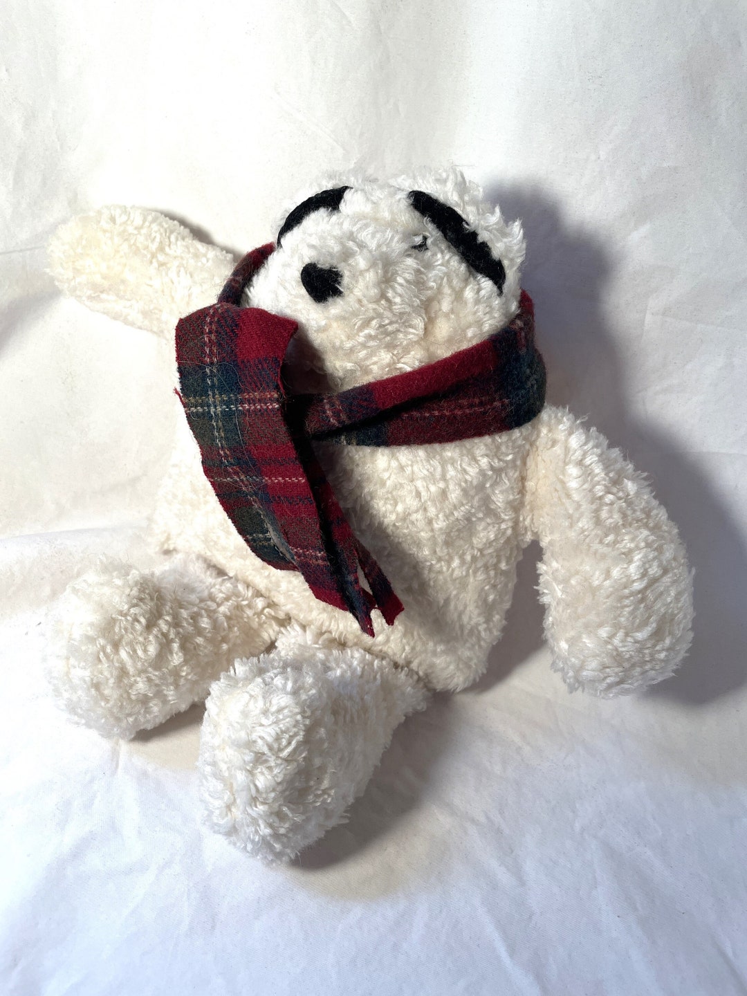 Woof & Poof Bear Plush Doll Music Box teddy Bear's Picnic HANDMADE - Etsy