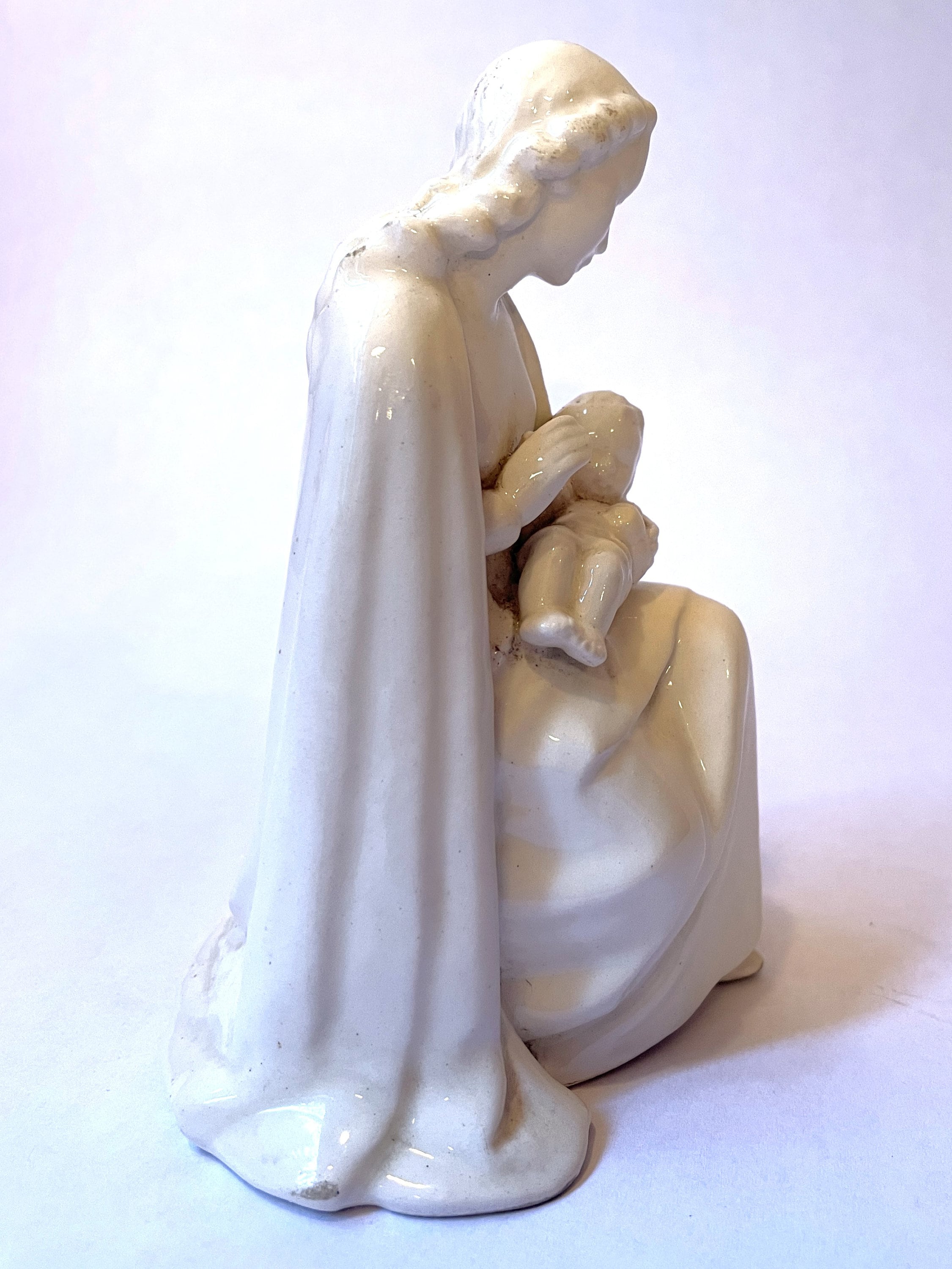 Vintage 1950's Goebel Sacrart Madonna With Child Porcelain Figurine ...