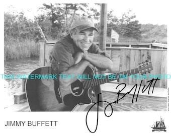 Jimmy Buffett Signed Photo - Etsy