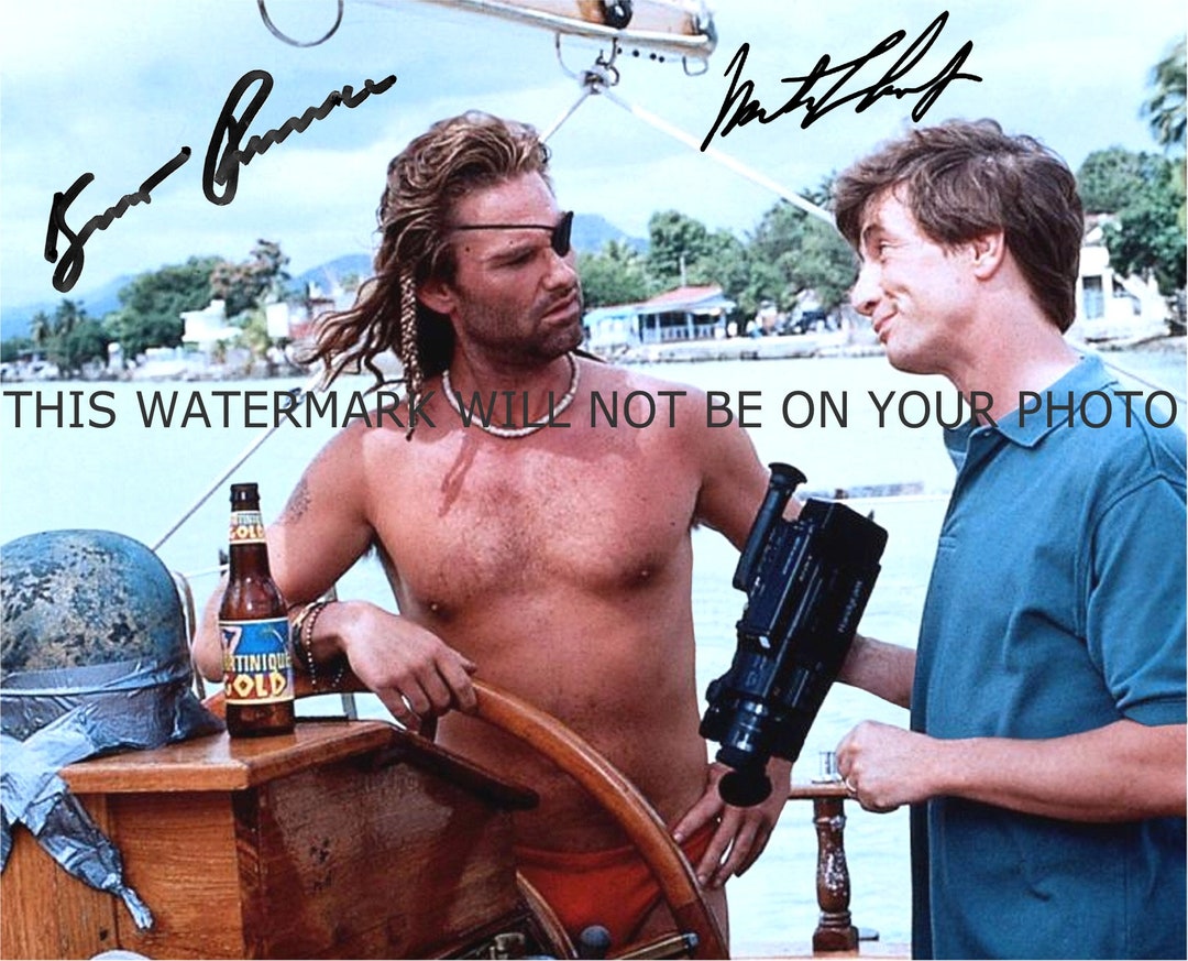 CAPTAIN RON Cast Kurt Russell and Martin Short Signed Autograph Autographed 8x10 Reprint Photo ...