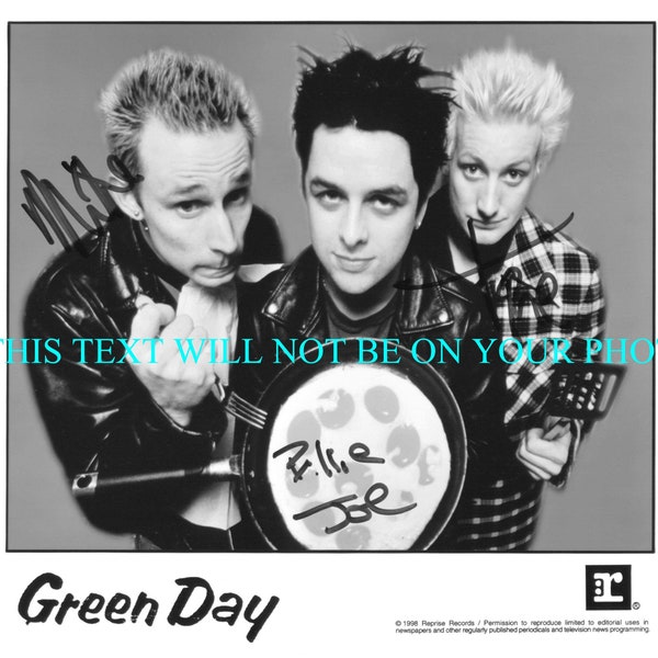 Billie Joe Armstrong Signed - Etsy