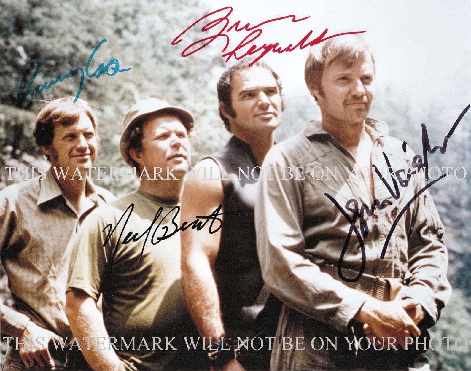 DELIVERANCE CAST Burt Reynolds John Voight Ned Beatty and - Etsy