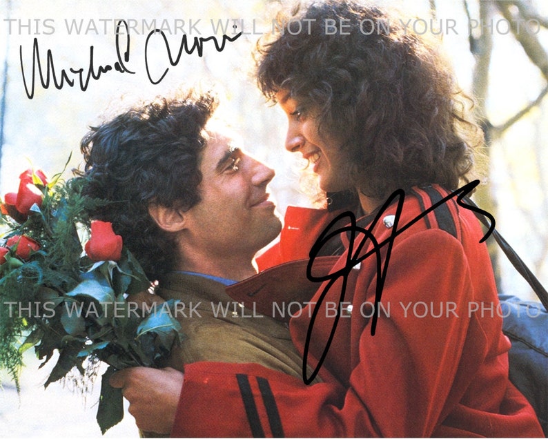 FLASHDANCE Cast Jennifer Beals and Michael Nouri Signed - Etsy