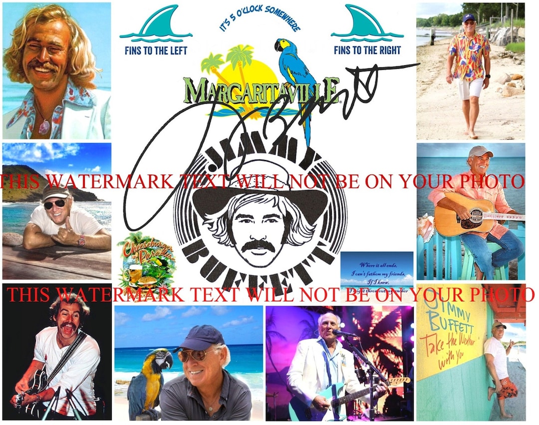 Jimmy Buffett Signed Autograph Autographed 8x10 Beautiful Reprint Photo ...