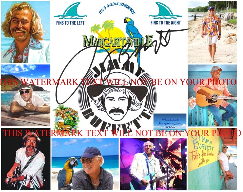 Jimmy Buffett Signed Autograph Autographed 8x10 Beautiful Reprint Photo ...