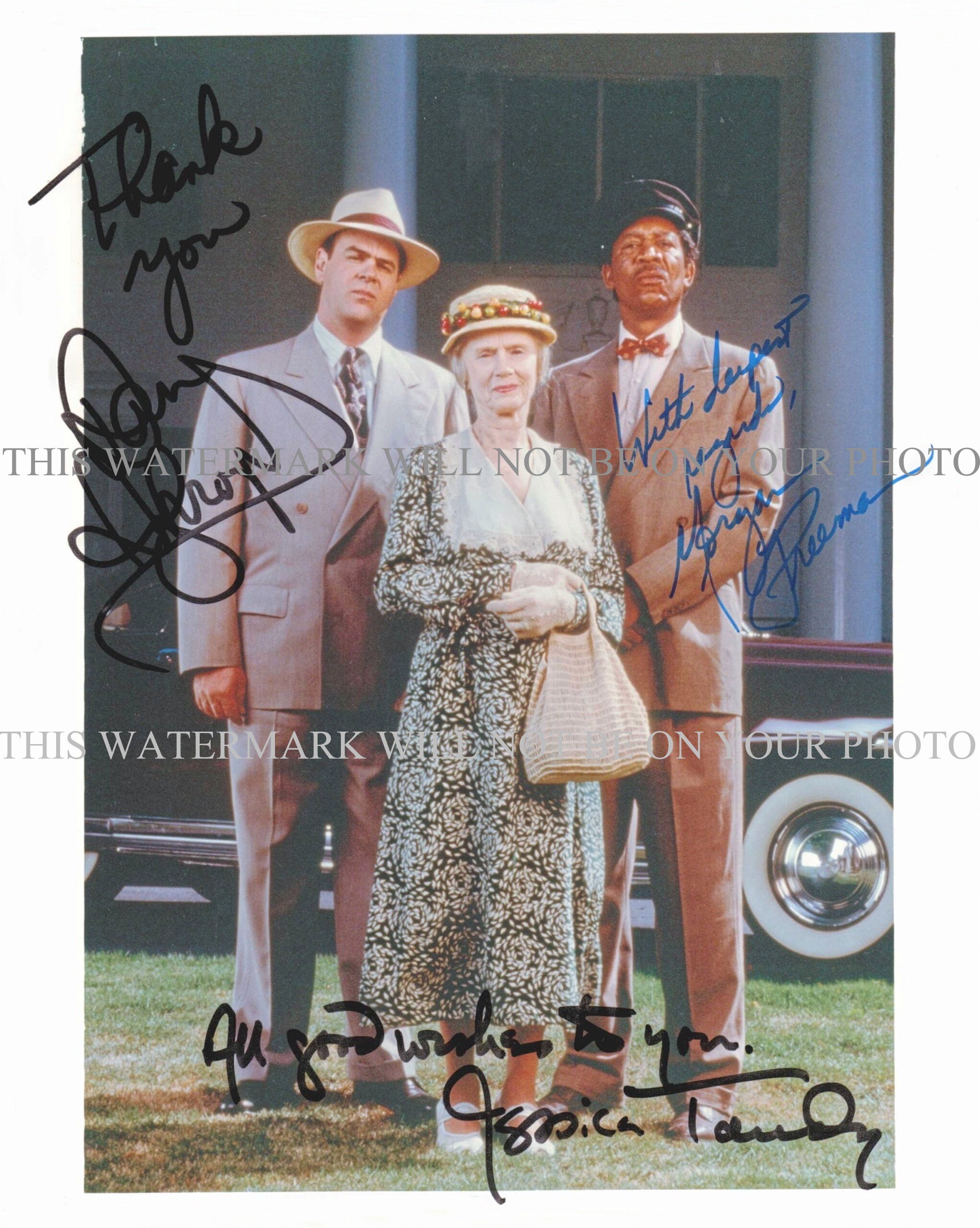 Driving Miss Daisy Movie Cast Jessica Tandy Morgan Freeman and - Etsy