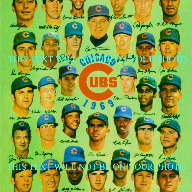 Cubs Poster - Etsy