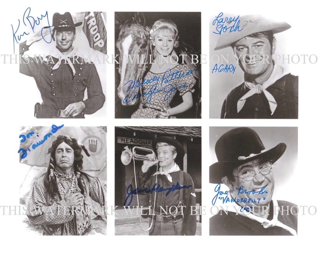 THE F TROOP Cast TV Show Larry Storch Ken Berry Melody Patterson Don ...