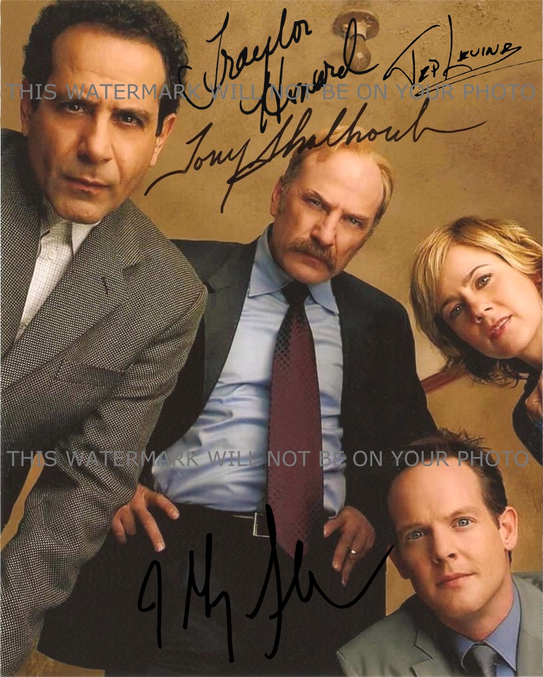 MONK TV Show Cast Tony Shalhoub Traylor Howard Ted Levine and Jason ...