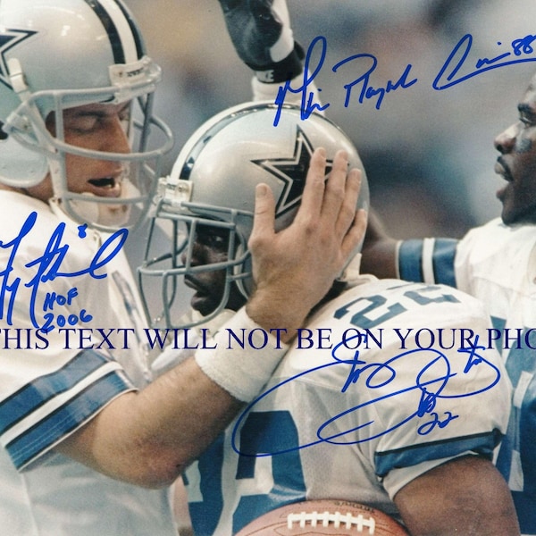 Michael Irvin Autograph - Etsy