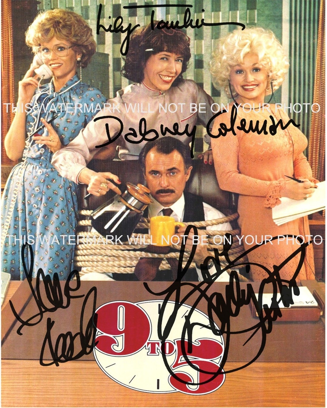 9 To 5 Cast Dolly Parton Jane Fonda Lily Tomlin And Dabney Coleman 9 To 5 Cast Dolly Parton Jane Fonda Lily Tomlin And Dabney Coleman