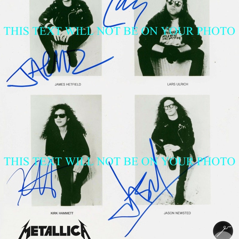 Signed Metal Albums - Etsy