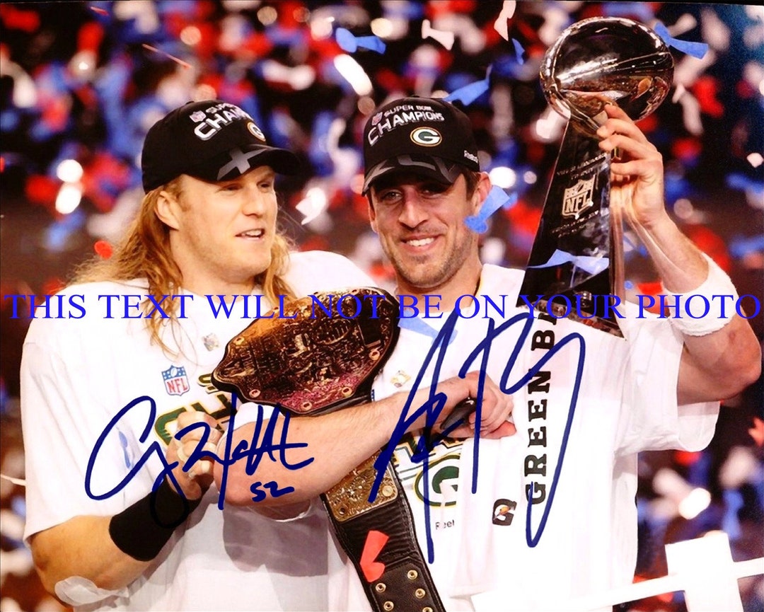 AARON RODGERS and CLAY Matthews Signed Autograph Autographed 8x10 Photo ...