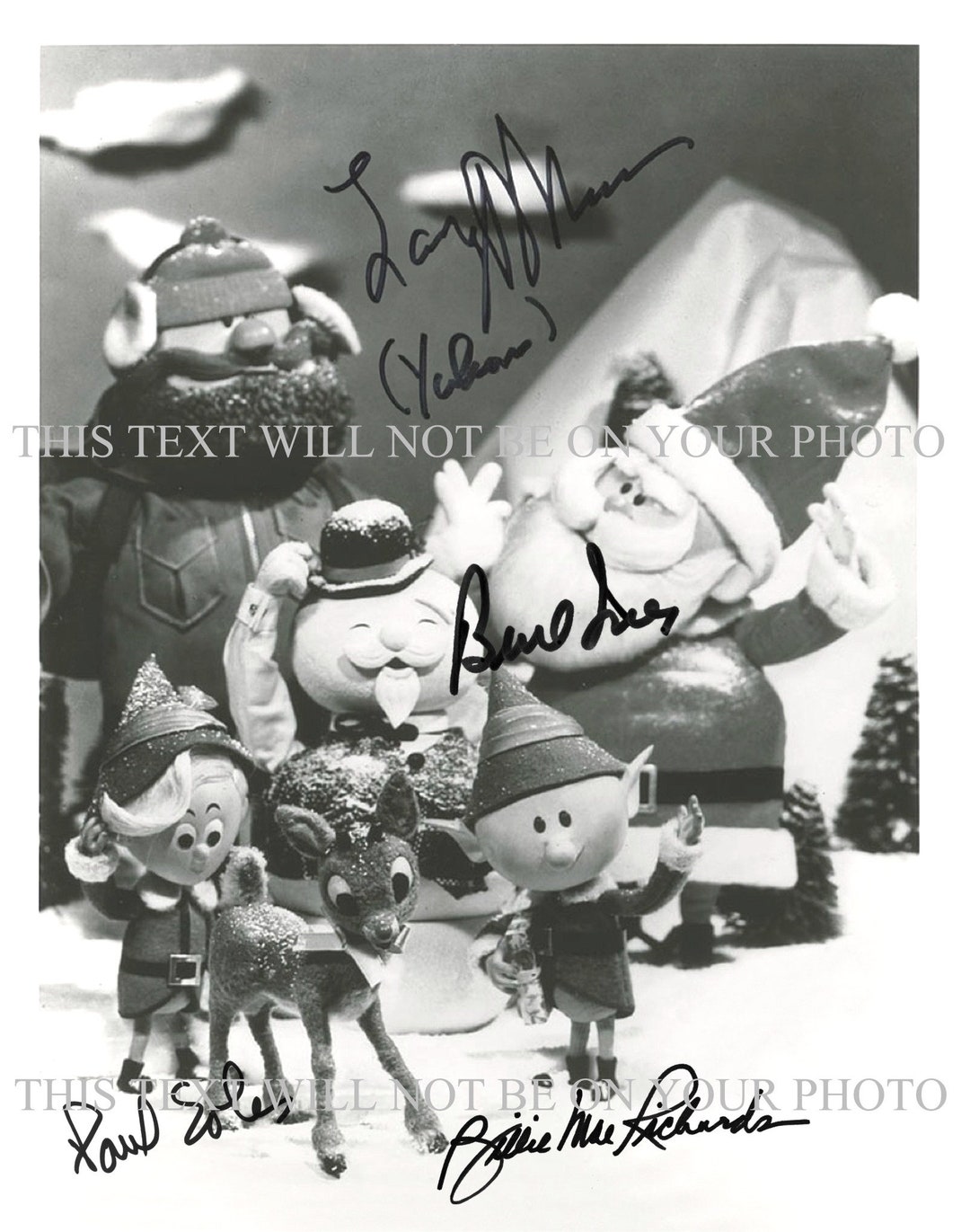 Rudolph the Red Nosed Reindeer Cast Burl Ives Billie Mae Richards Larry ...