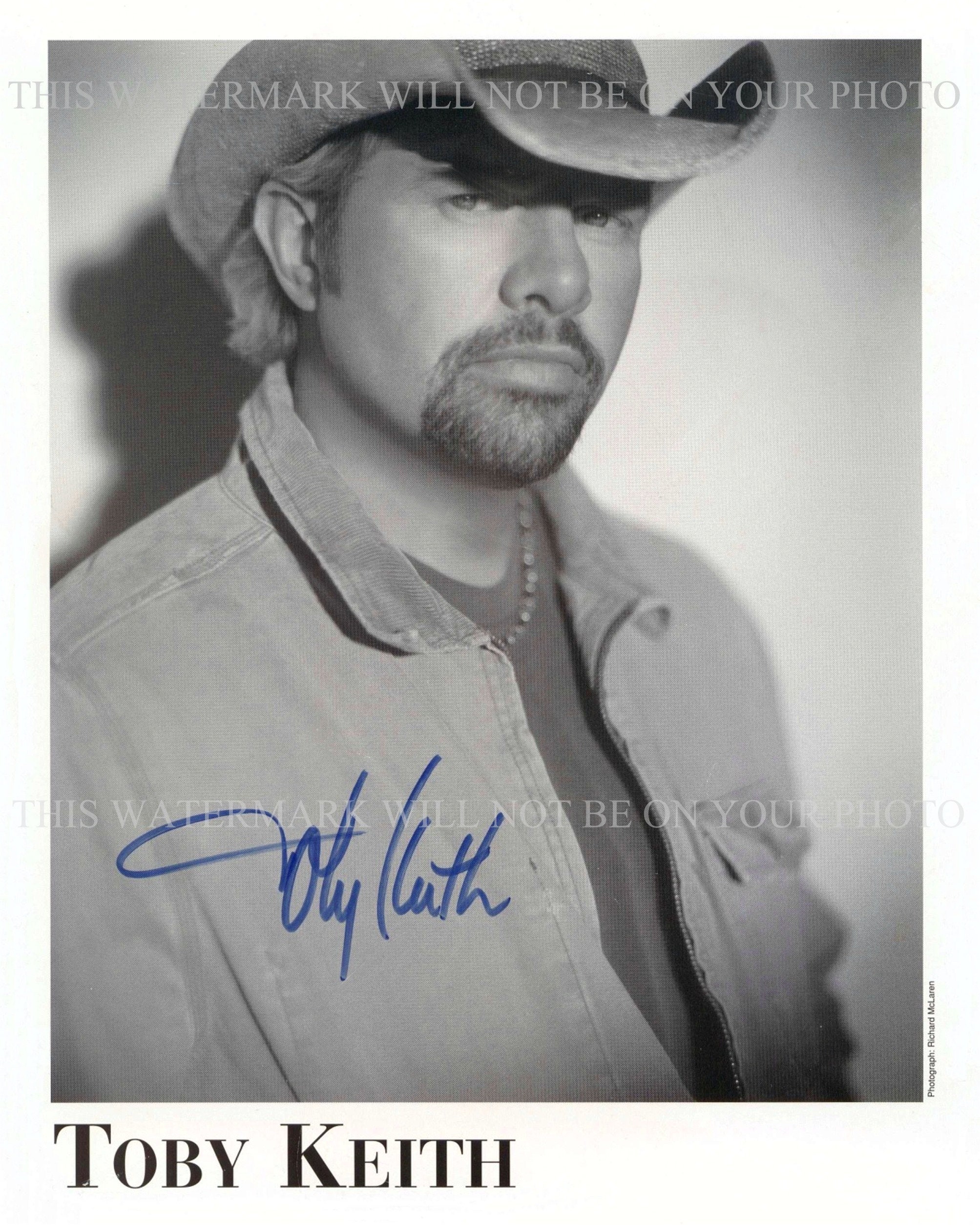TOBY KEITH Signed Autograph Autographed 8x10 Reprnt Promo Photo ...