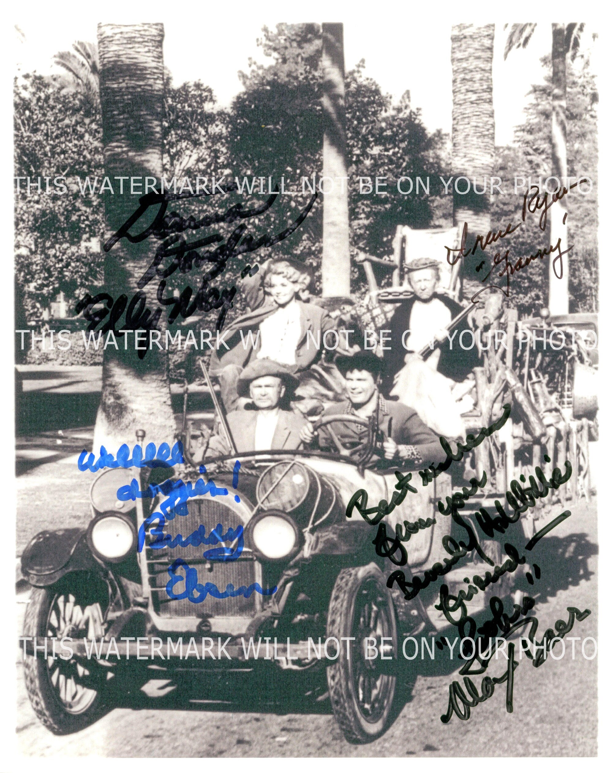 The BEVERLY HILLBILLIES Cast Buddy Ebsen Donna Douglas Irene Ryan Max ...