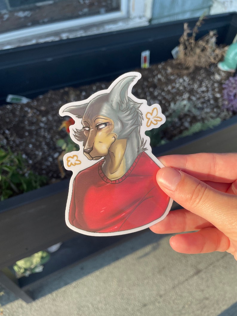 Beastars Stickers Anime Stickers Manga Stickers Legoshi - Etsy