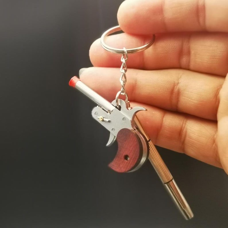 Mini Single Tube Miniature Derringer 2mm Pinfire Gun Model - Etsy