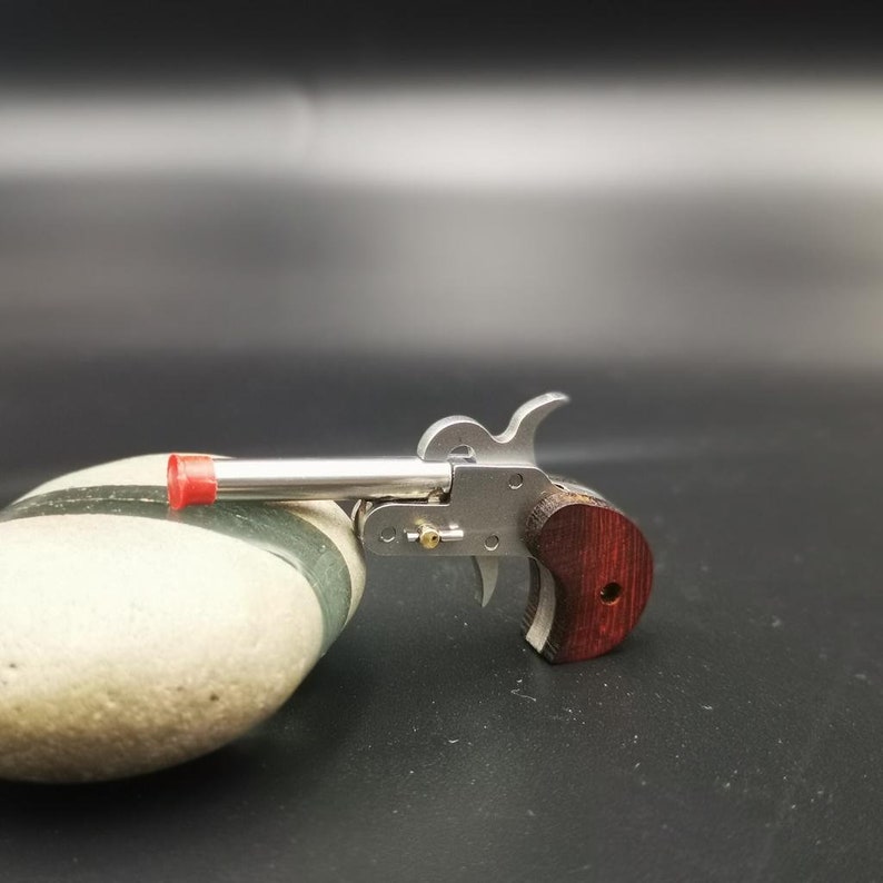 Mini Single Tube Miniature Derringer 2mm Pinfire Gun Model - Etsy