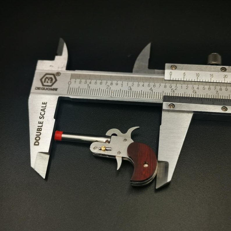 Mini Single Tube Miniature Derringer 2mm Pinfire Gun Model - Etsy