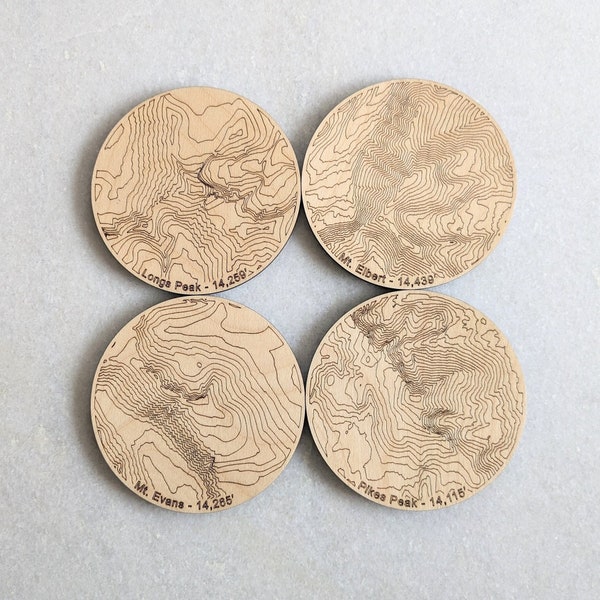 Laser Cut Coaster - Etsy