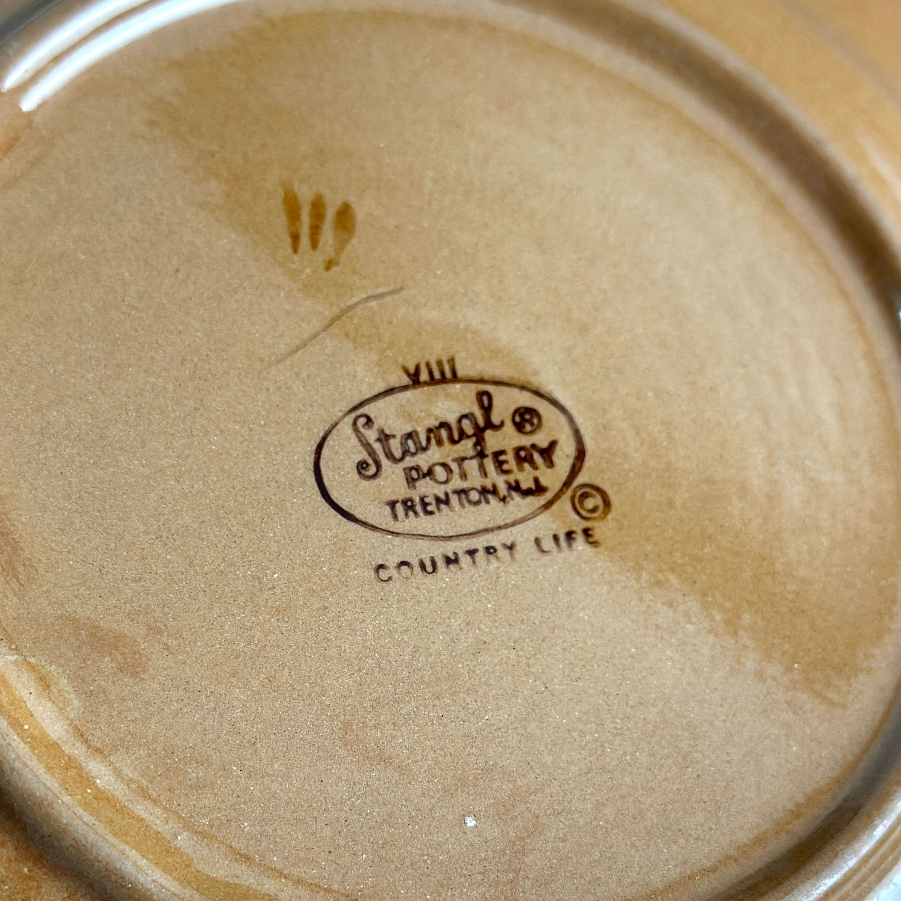 Vintage Stangl 'country Life' Plate: Hand-painted Pig Farm Scene - Etsy