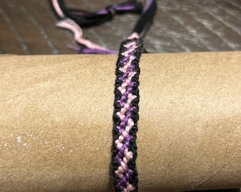 Zigzag Bracelet, Zig-zag Friendship Bracelet, Zigzag Bracelet Woven ...