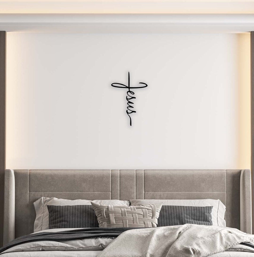 Jesus Metal Wall Decoration, Home Decoration, Jesus Metal Sign, Messiah ...