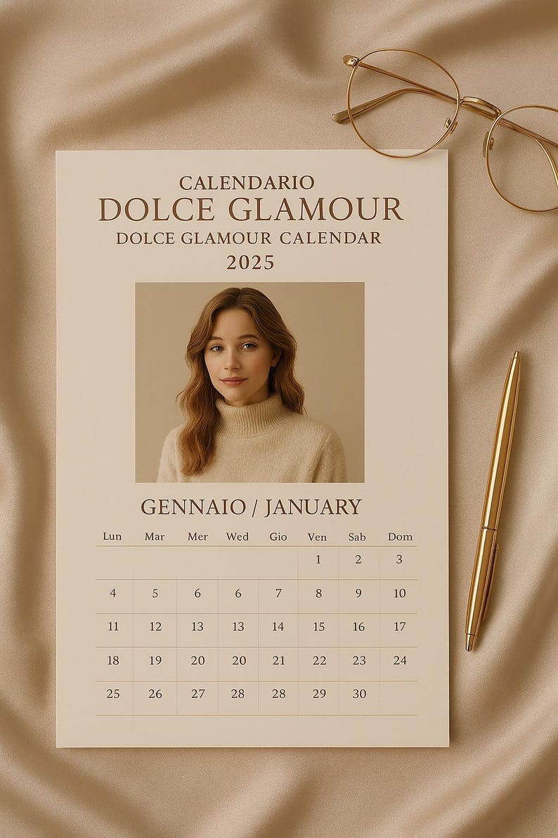 Calendar 2026 Calendar 2026 Glamour - Etsy UK