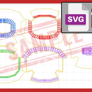 49ers Layered Stadium - Etsy