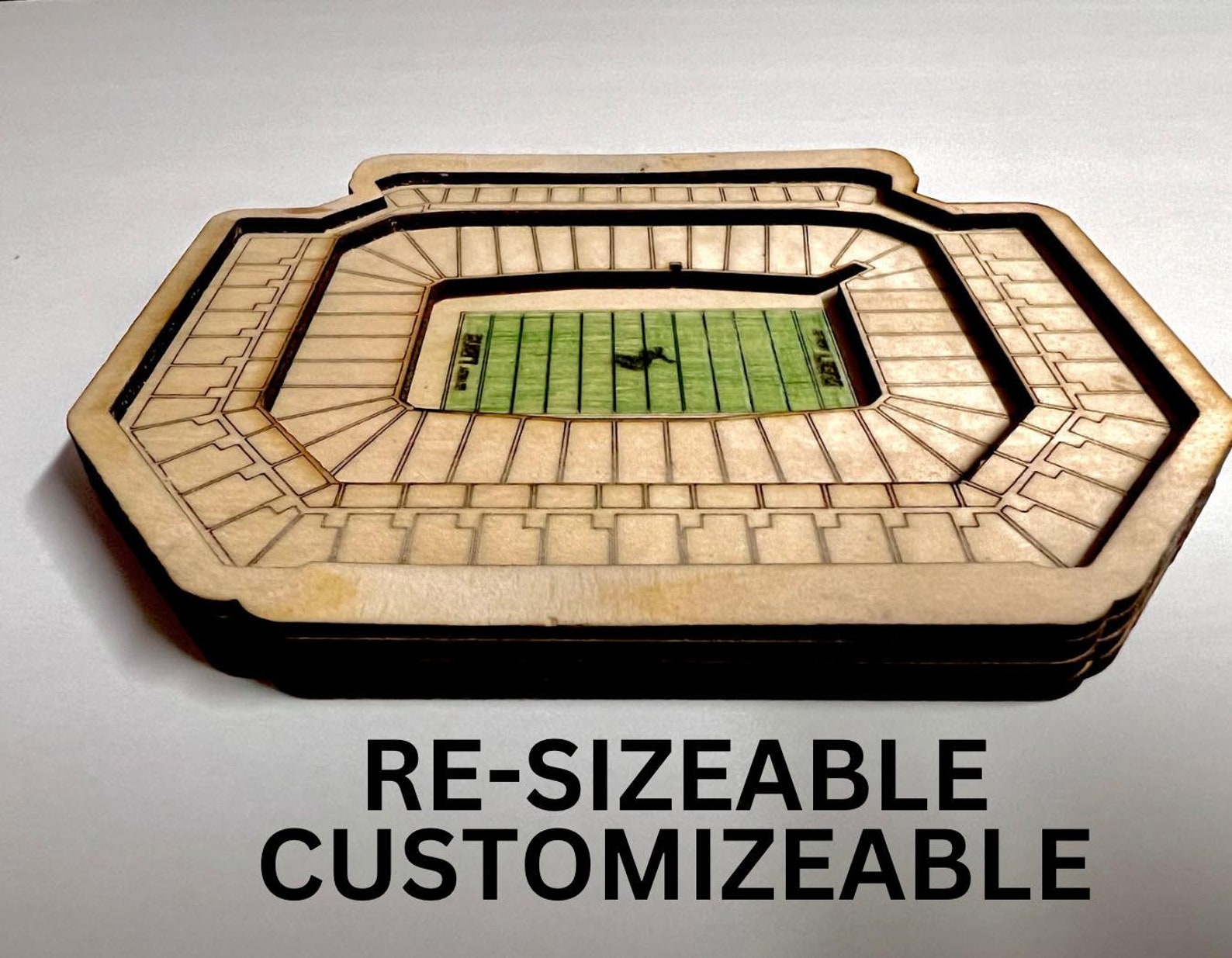 Lions Layered Stadium SVG File - Etsy