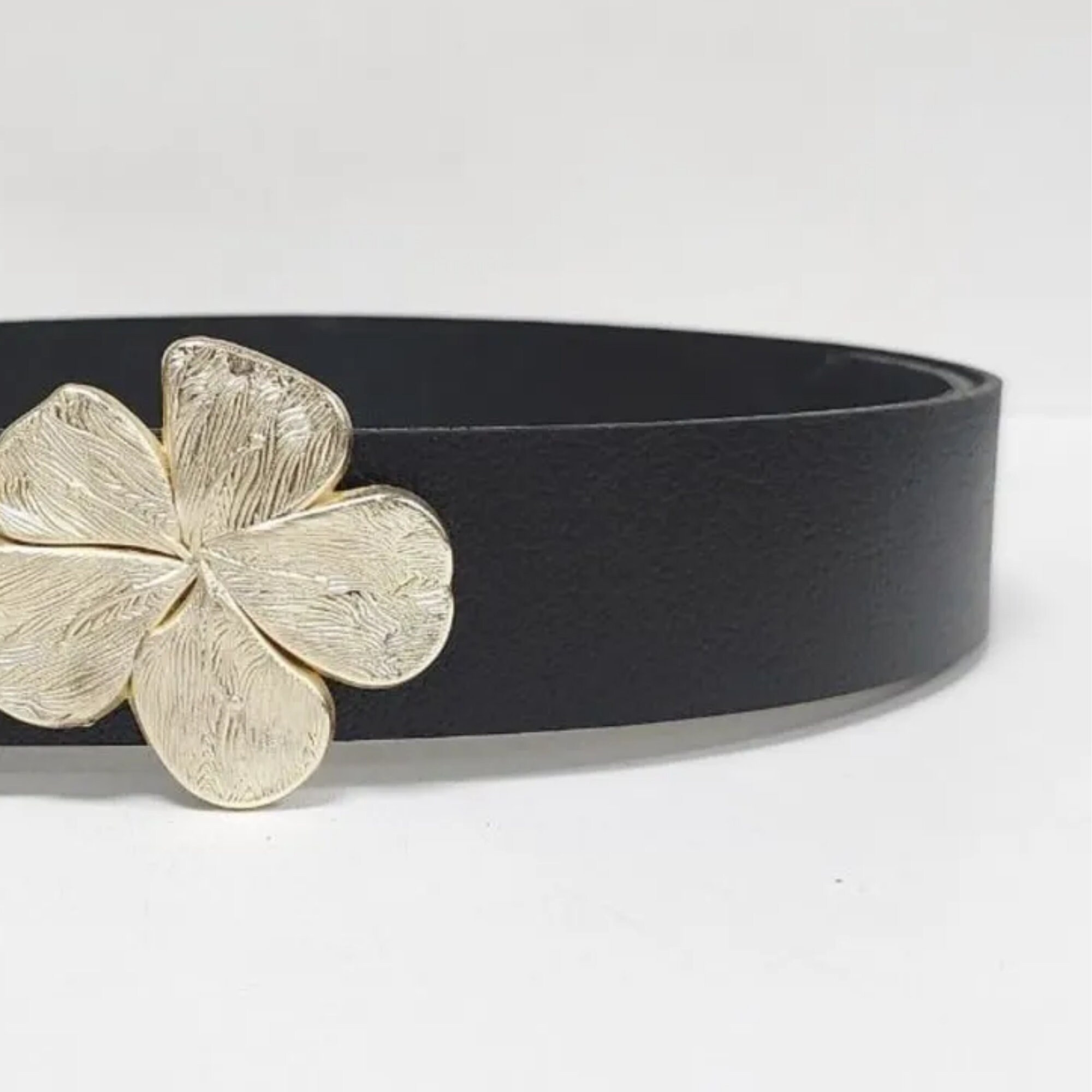 Women's Leather Belt,leather Belt Women,cute Belt With Floral Buckle ...