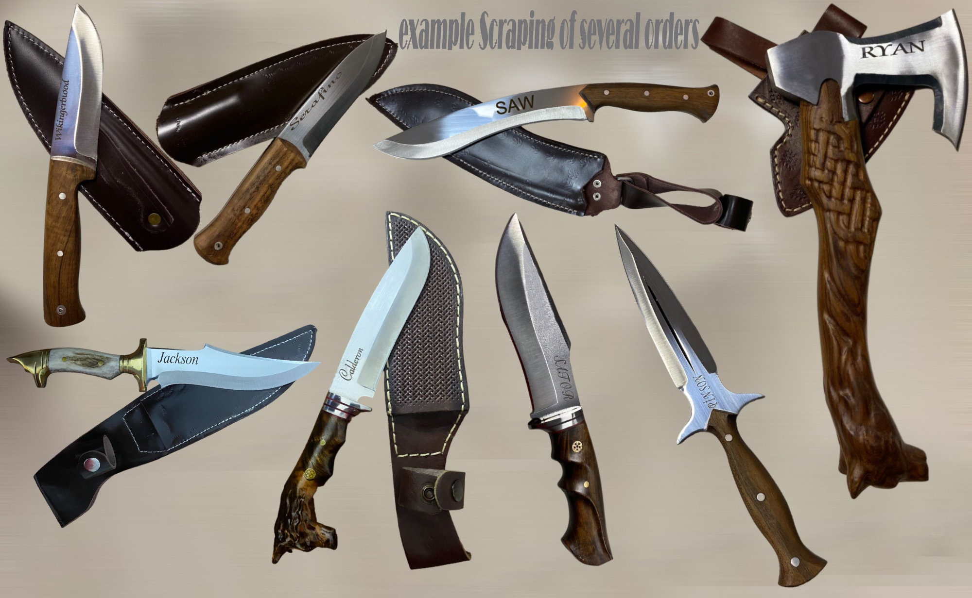 Custom Engraved Rambo Knife: Personalized Hunting & Survival Knife With ...