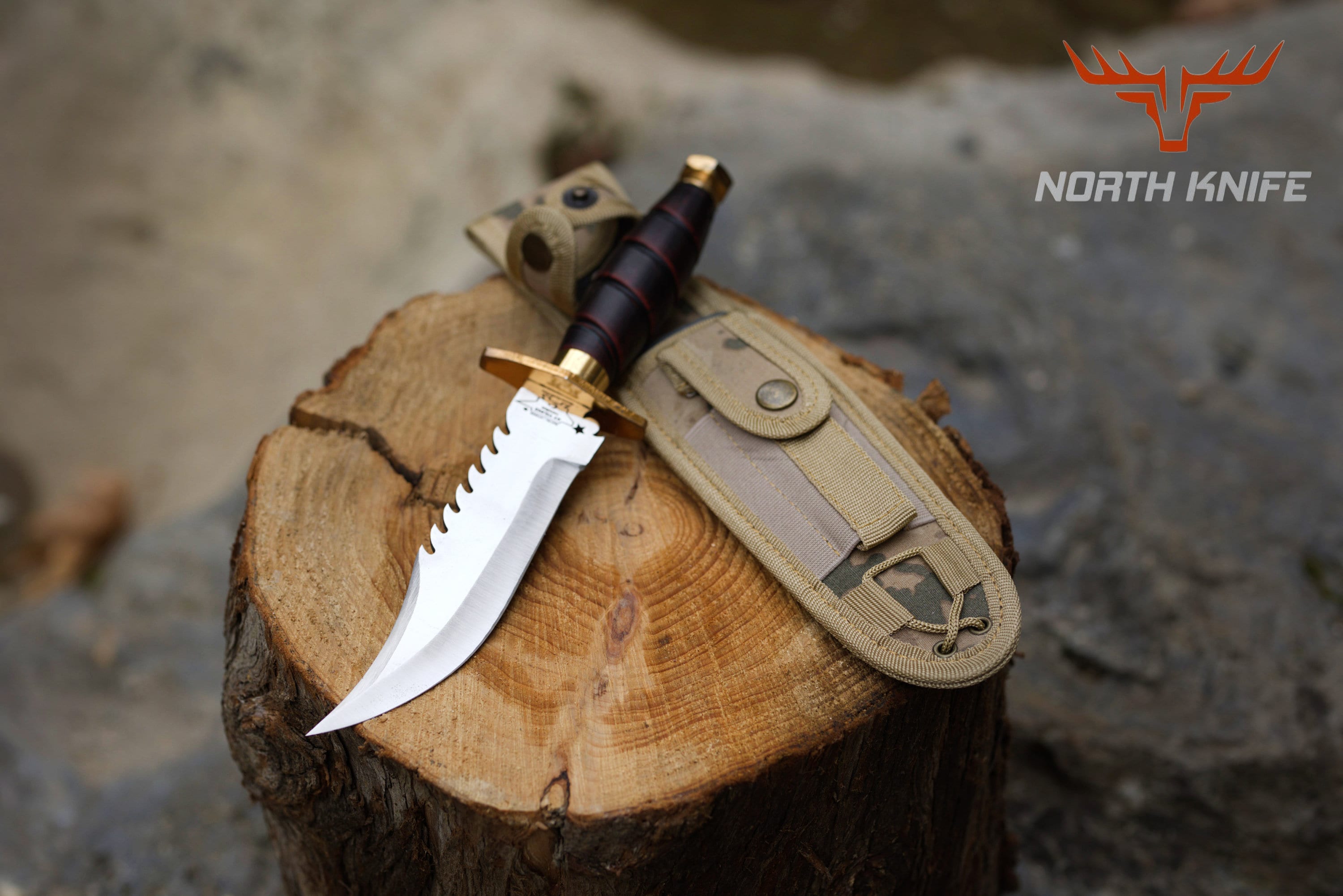 Custom Engraved Rambo Knife: Personalized Hunting & Survival Knife With ...