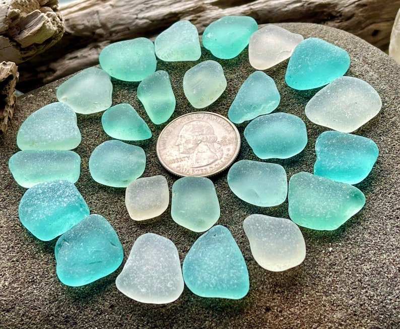 Натуральное морское стекло A108 25шт - Etsy