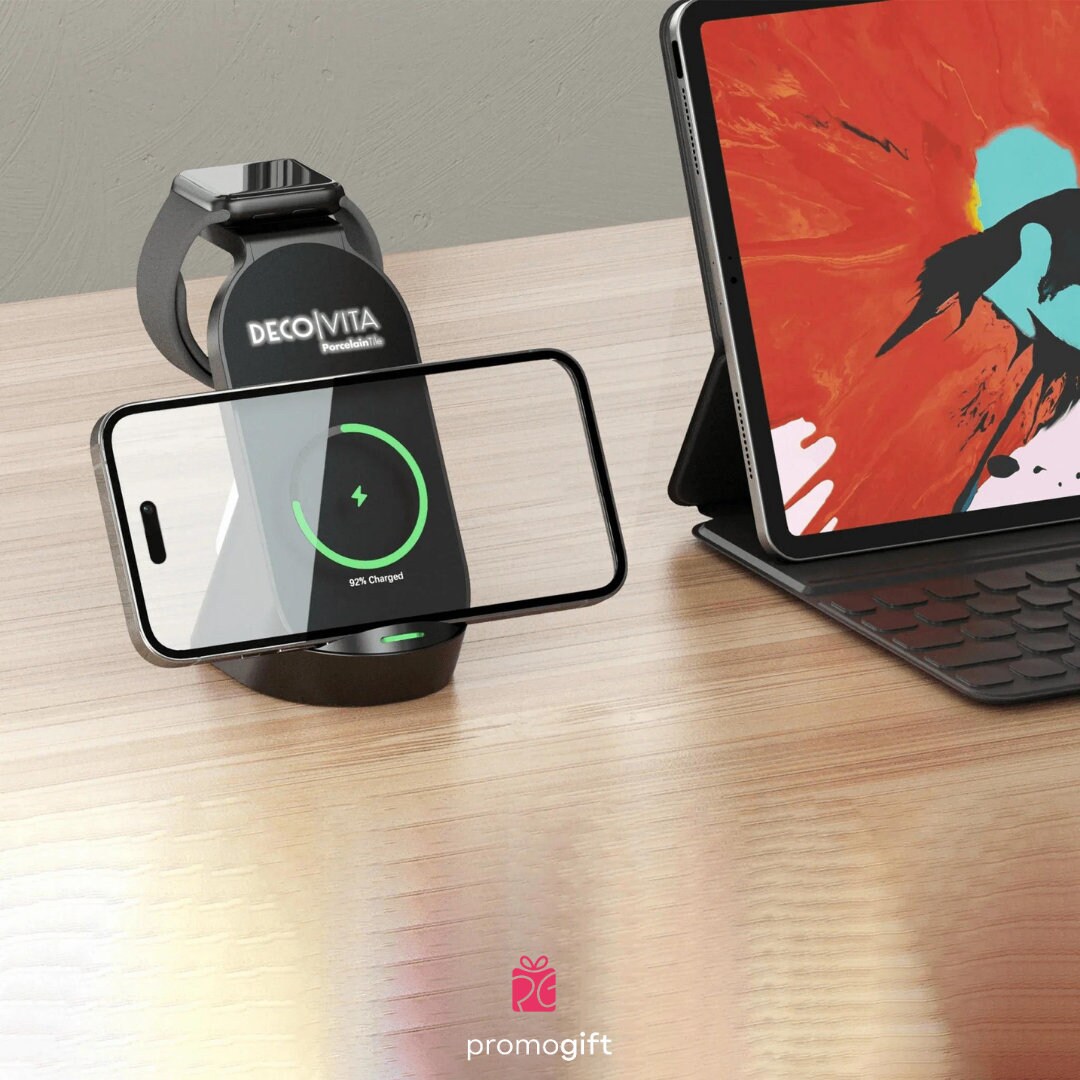 15 W Luminous Wireless Charger, Logo Laser Printer Charger ...