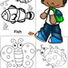 Animal Coloring Pages 27 Printables Forest Animals , Farm Animals ...