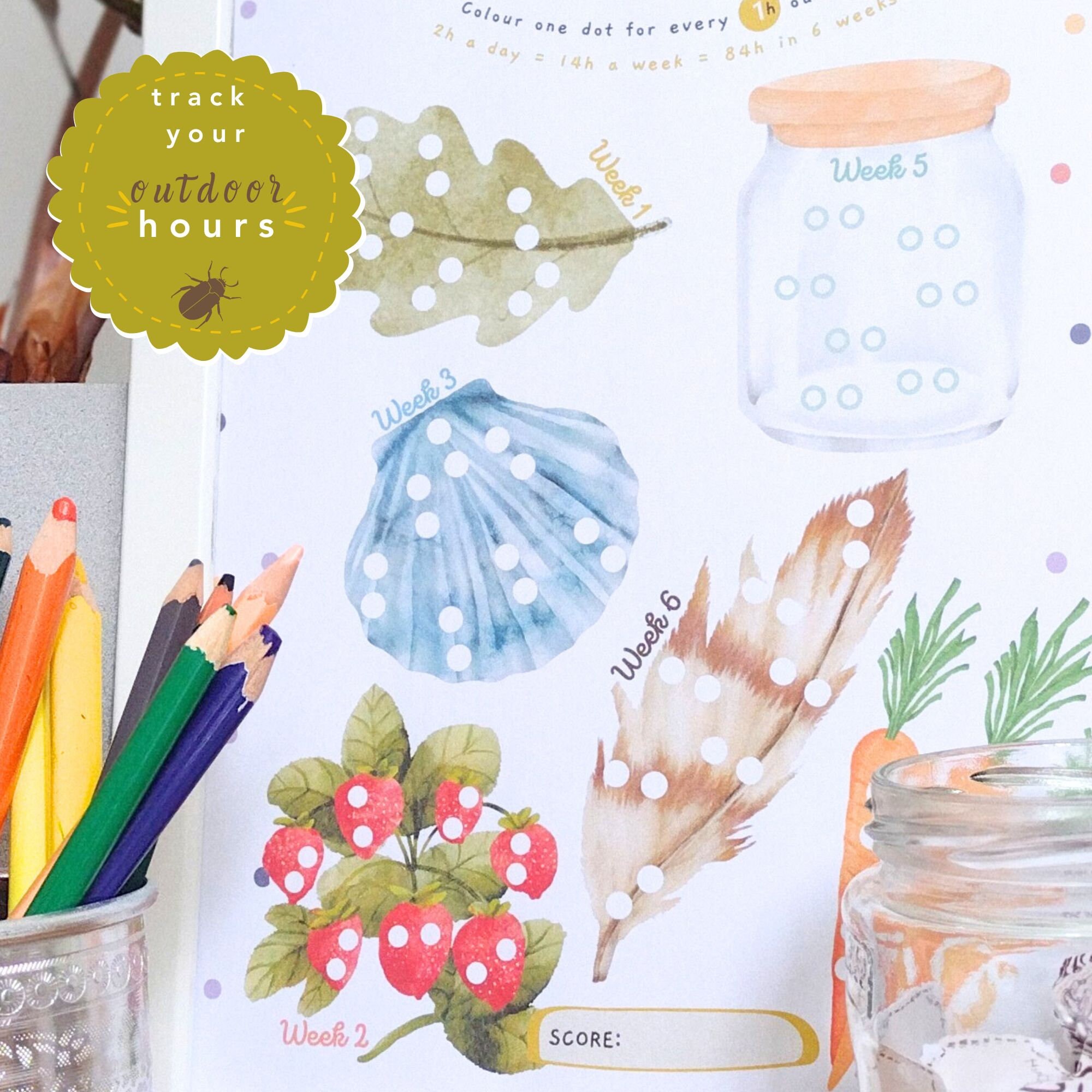 Outdoor Activity Challenge Cards Nature Learning Activities, Forest ...