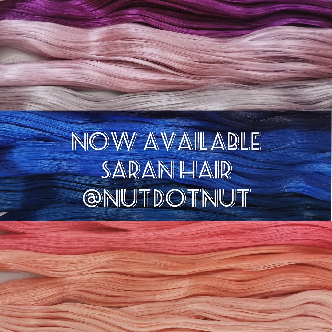 Saran Doll Hair for Custom Reroot (bright Colours 2) - Etsy