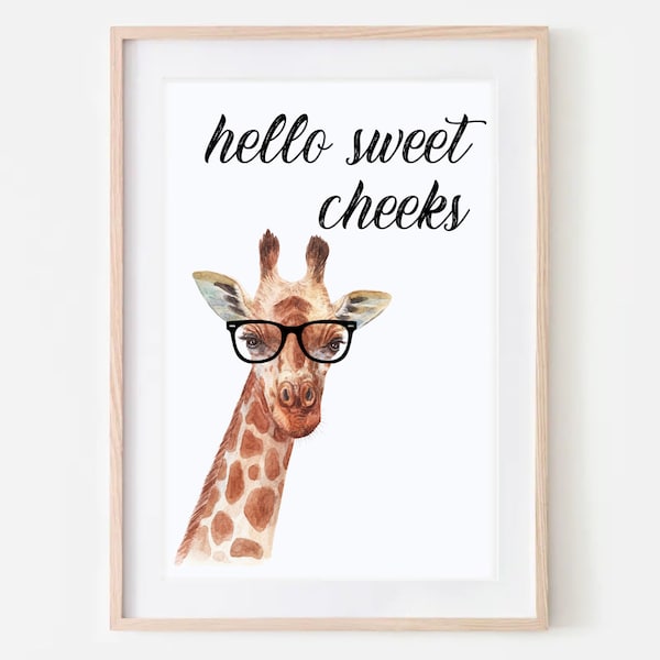 Hello Sweet Cheeks - Etsy UK