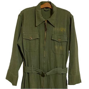 Vintage Flight Suit - Etsy