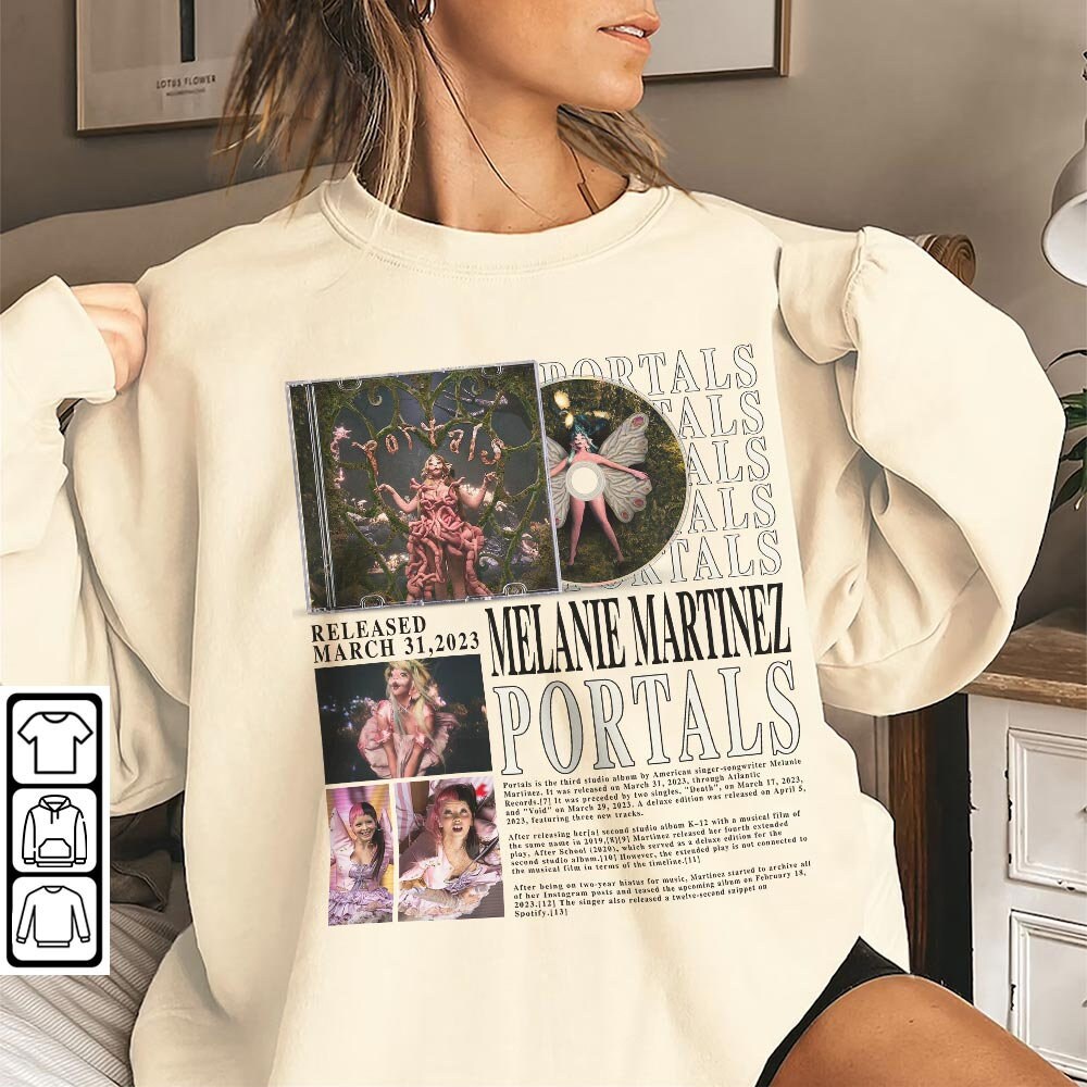Camiseta Melanie Martinez Portals Album Portals Tour 2023 Merch Para ...
