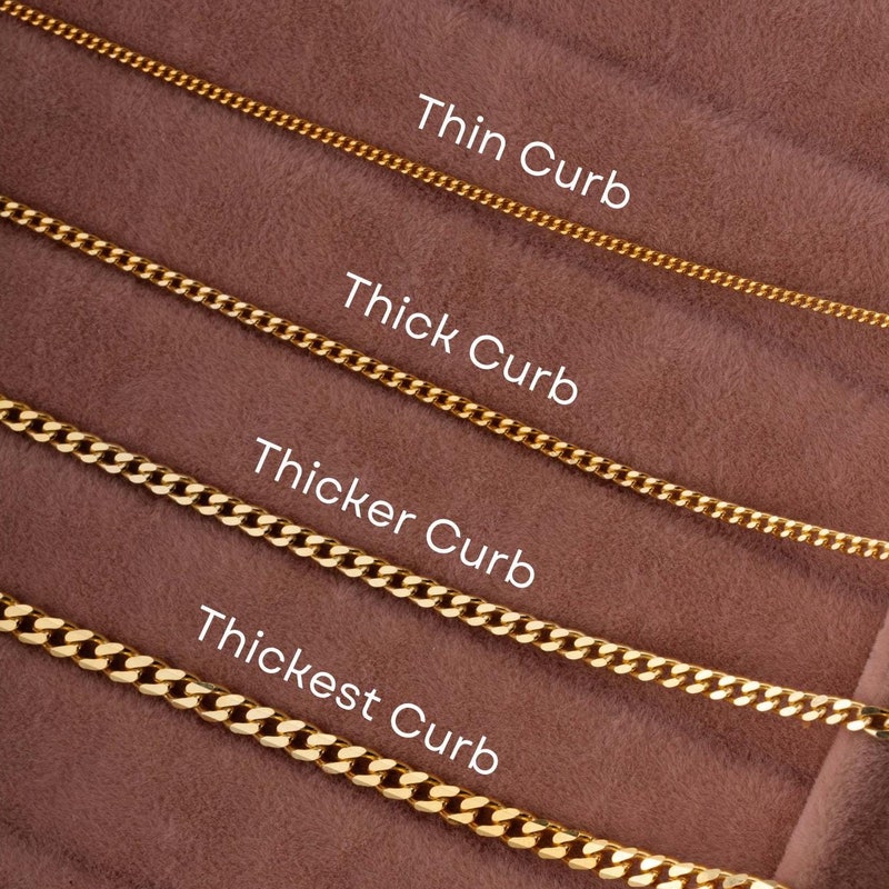 Small Curb Chain Men - Etsy