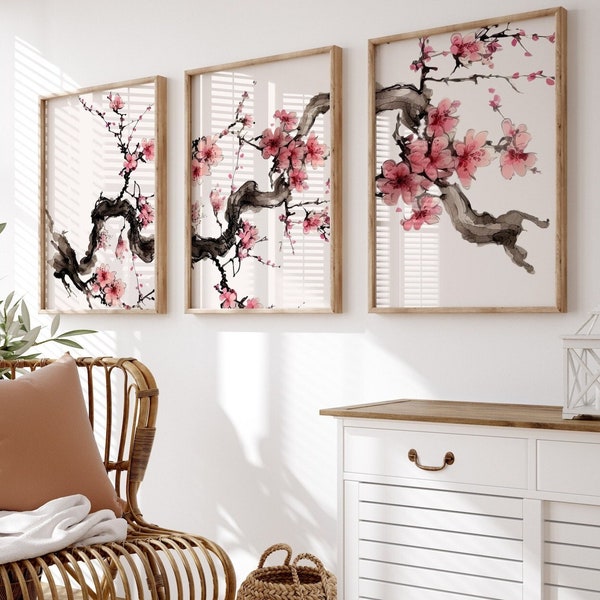 Cherry Blossom Wall - Etsy