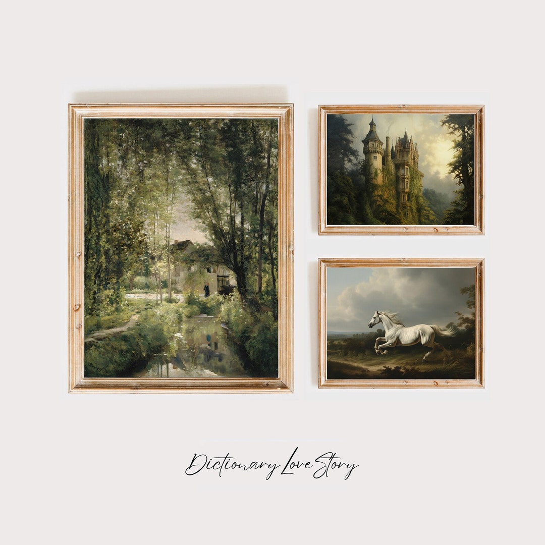 English Country Prints Landscape Printable Gallery Wall Art - Etsy