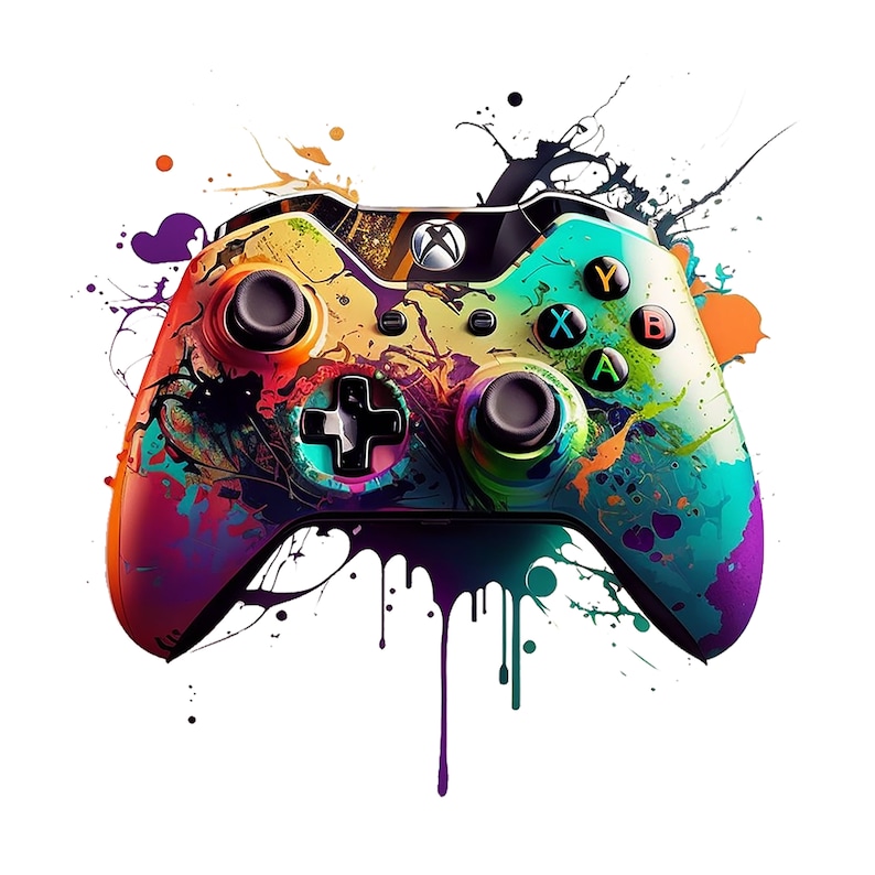 10 Game Controller Clipart Gaming Clipart Gamer Clipart - Etsy UK