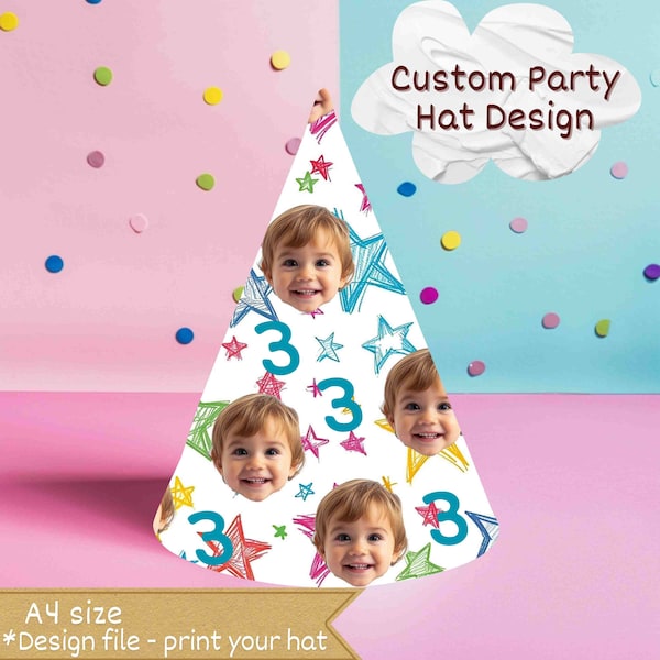Custom Paper Party Hats - Etsy