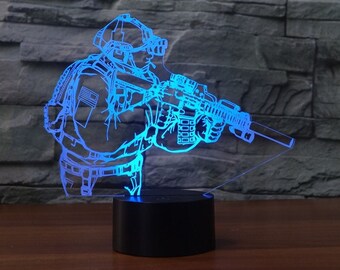 Call of Duty Lamp - Etsy UK