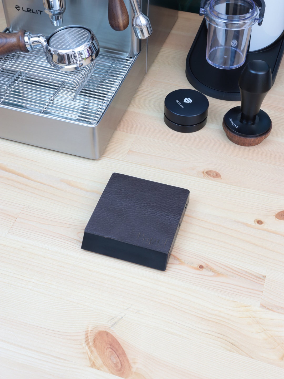 Timemore Black Mirror Nano Leather Scale Protector: Precision Coffee ...