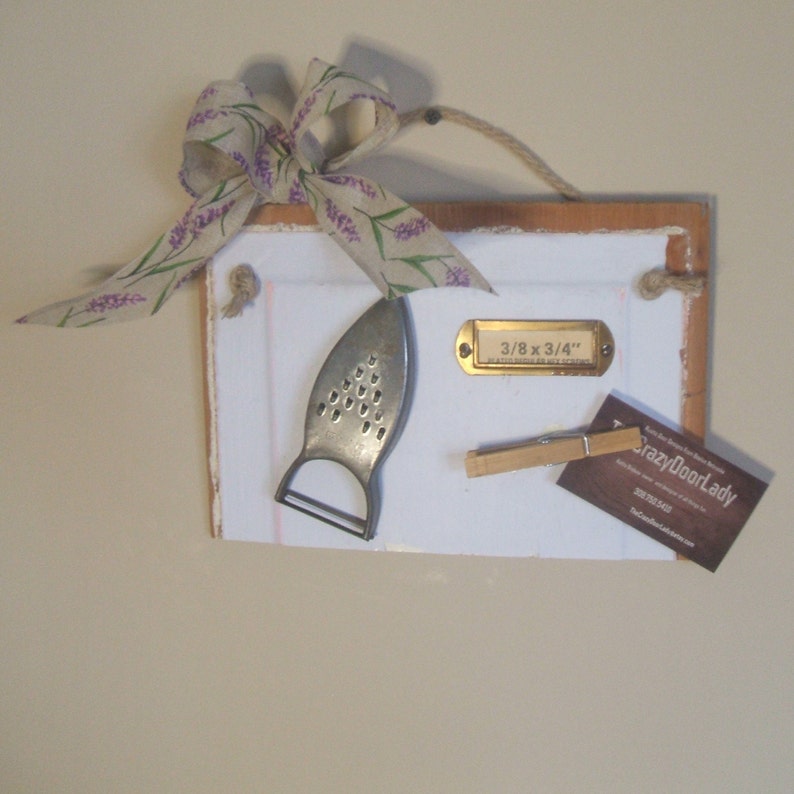 Old Farmhouse Repurposed Door Panel Kitchen Cheese Grater Wall - Etsy